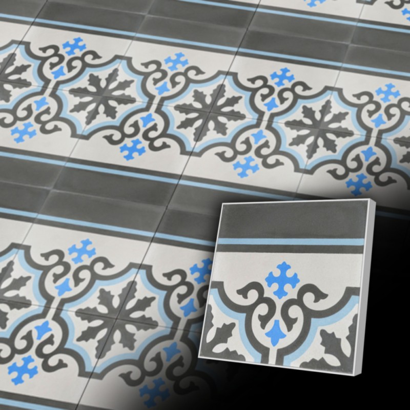 Zementfliesen | Retro-Fliesen | Orientalisch | Muster V20B-004-C | Ventano